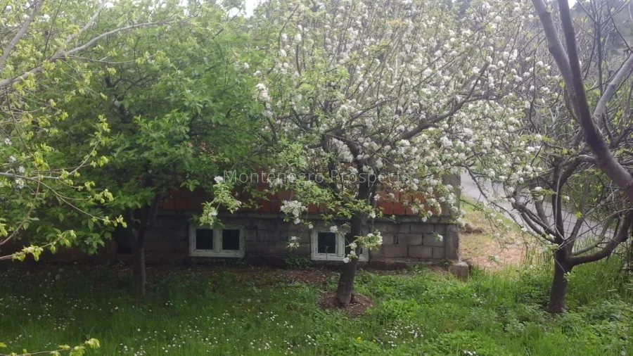 Urbanized plot with construction started, Zagoric, Podgorica ...