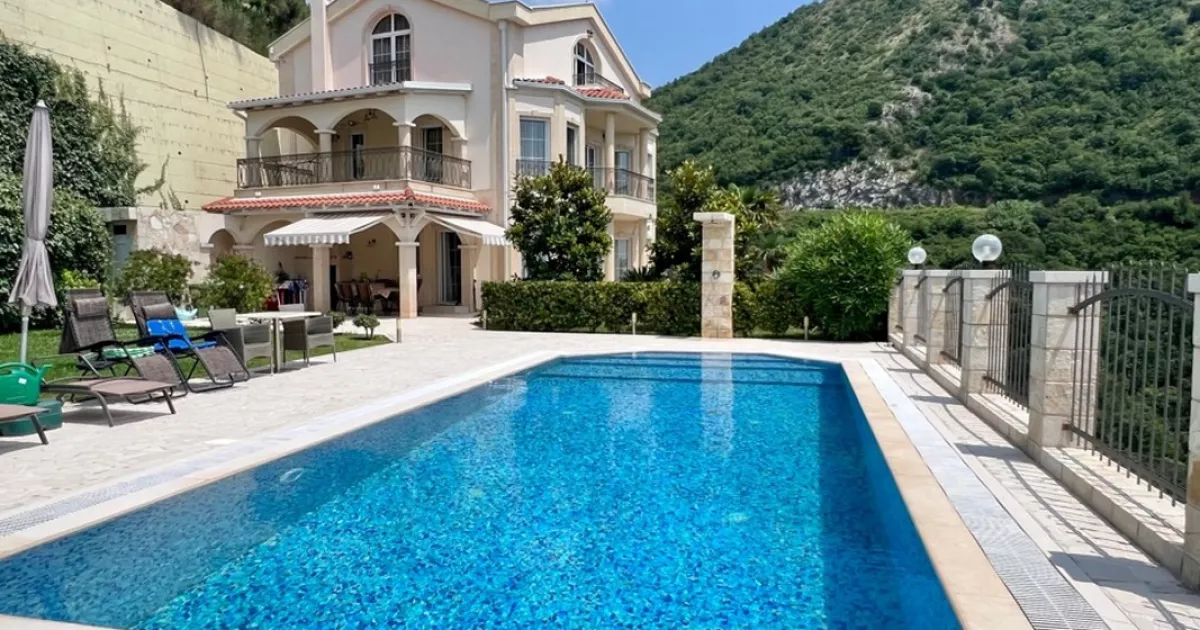 Modern luxury villa with magnificent sea views, Rezevici | Montenegro ...